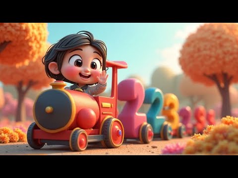 Magic Numbers Train — Choo Choo Count Along | Fun Counting Song for ...