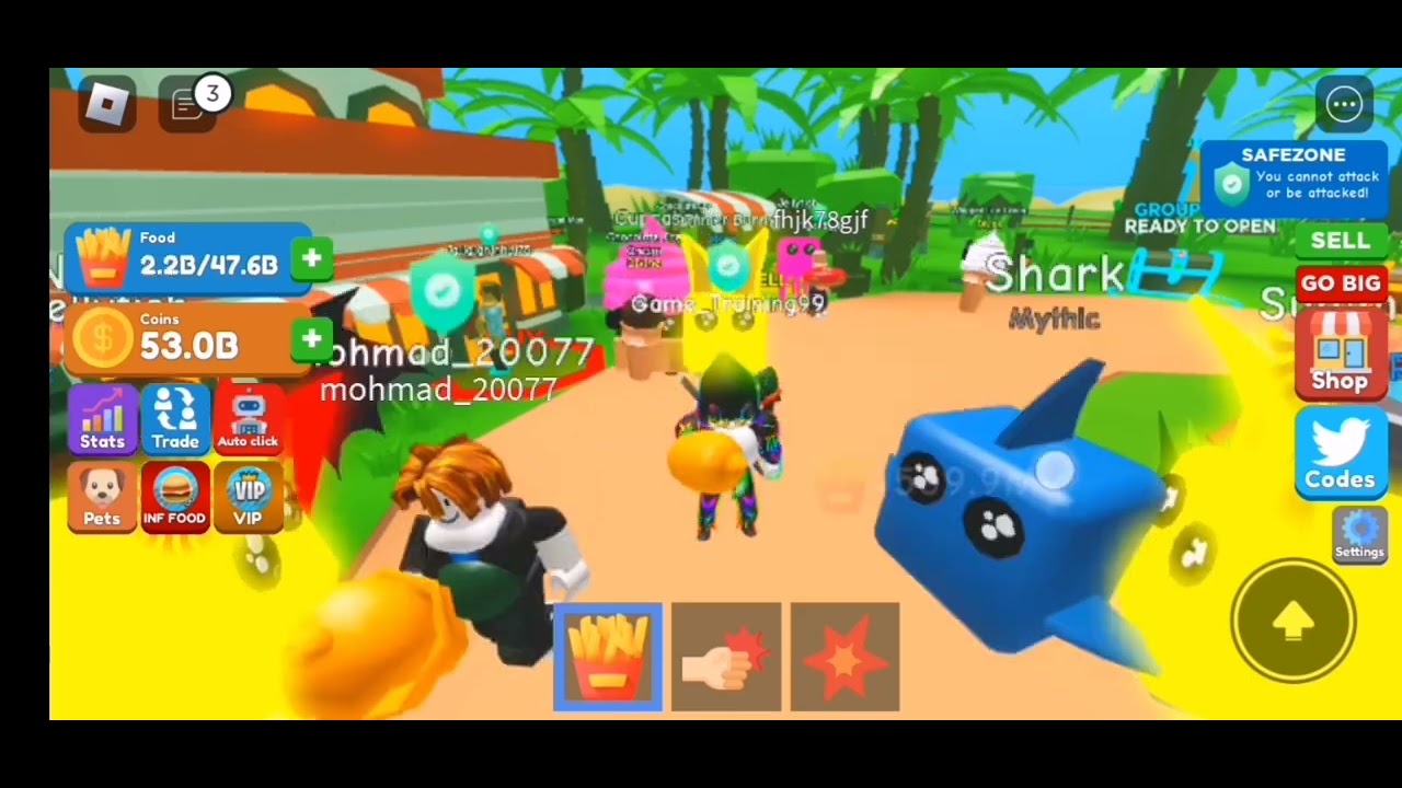 roblox eating simulator 2 - YouTube