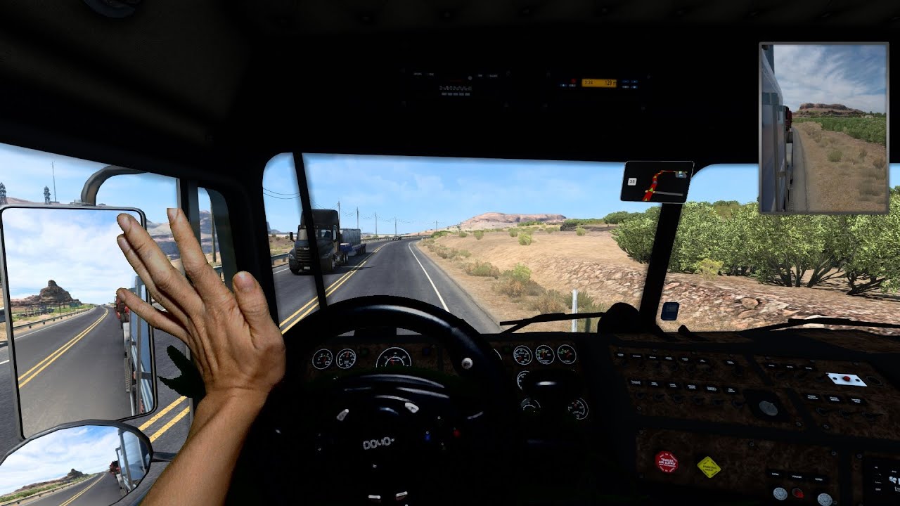 One day in ATS 2 | Kenworth K200 Mod | Real Hands & Steering Wheel ...