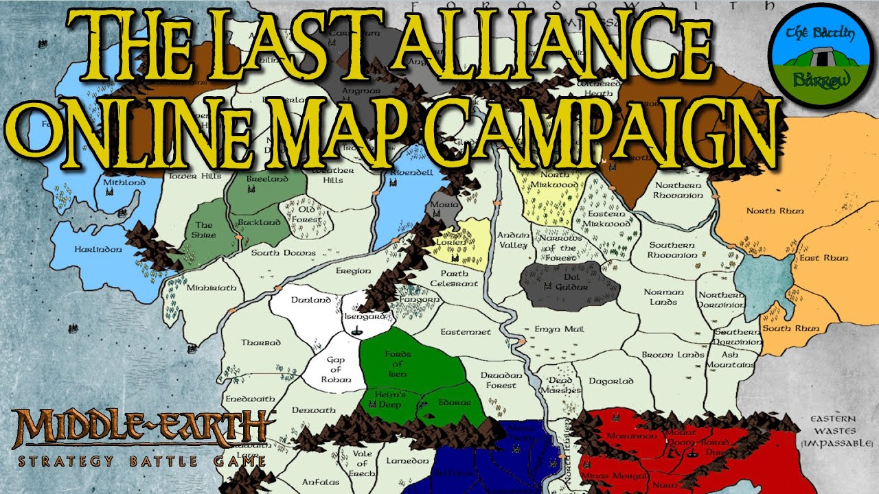 The Last Alliance Online Campaign for Middle Earth Strategy Battle Game ...