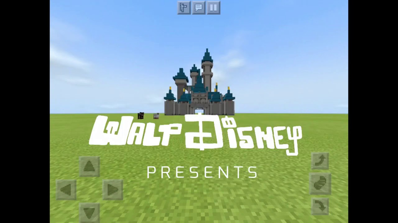 Disney Logo In Minecraft (Pixar Variant) - YouTube