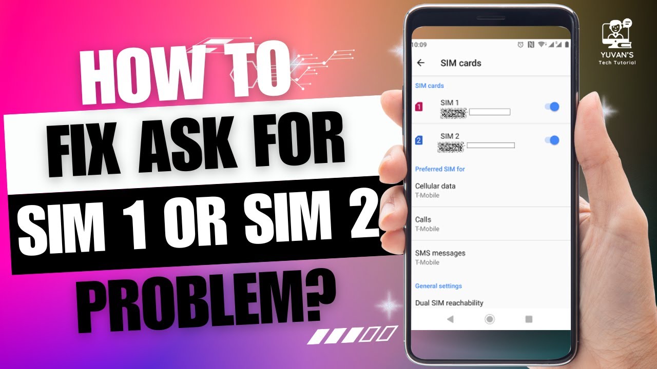 How to Fix Ask for Sim 1 or Sim 2 Problem? - YouTube