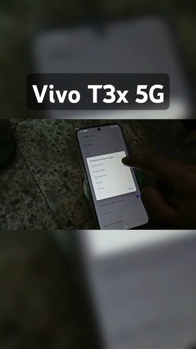 Vivo t3x 5g network setting,Vivo t3x me 5g network kaise laye,Vivo t3x 5g setting kaise kare ...