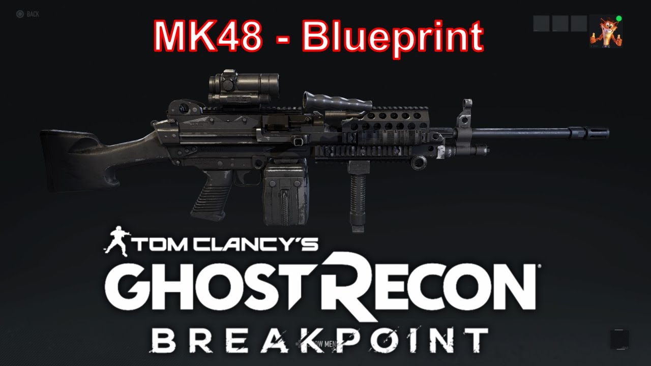 Ghost Recon Breakpoint – Blueprint Location For MK48 LMG (GR Breakpoint ...