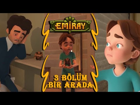 Emiray - 3 Bölüm Bir Arada - TRT Çocuk Çizgi Film