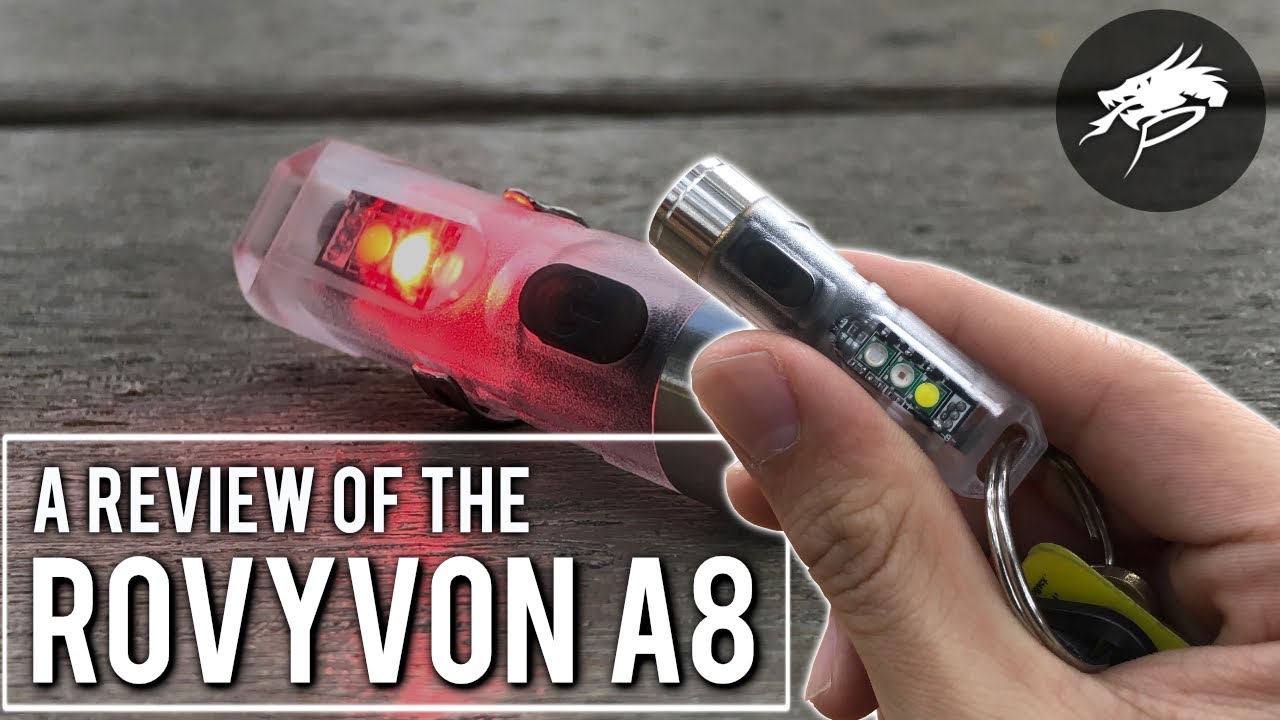 RovyVon A8 Keychain Flashlight: An In-Depth Review - YouTube