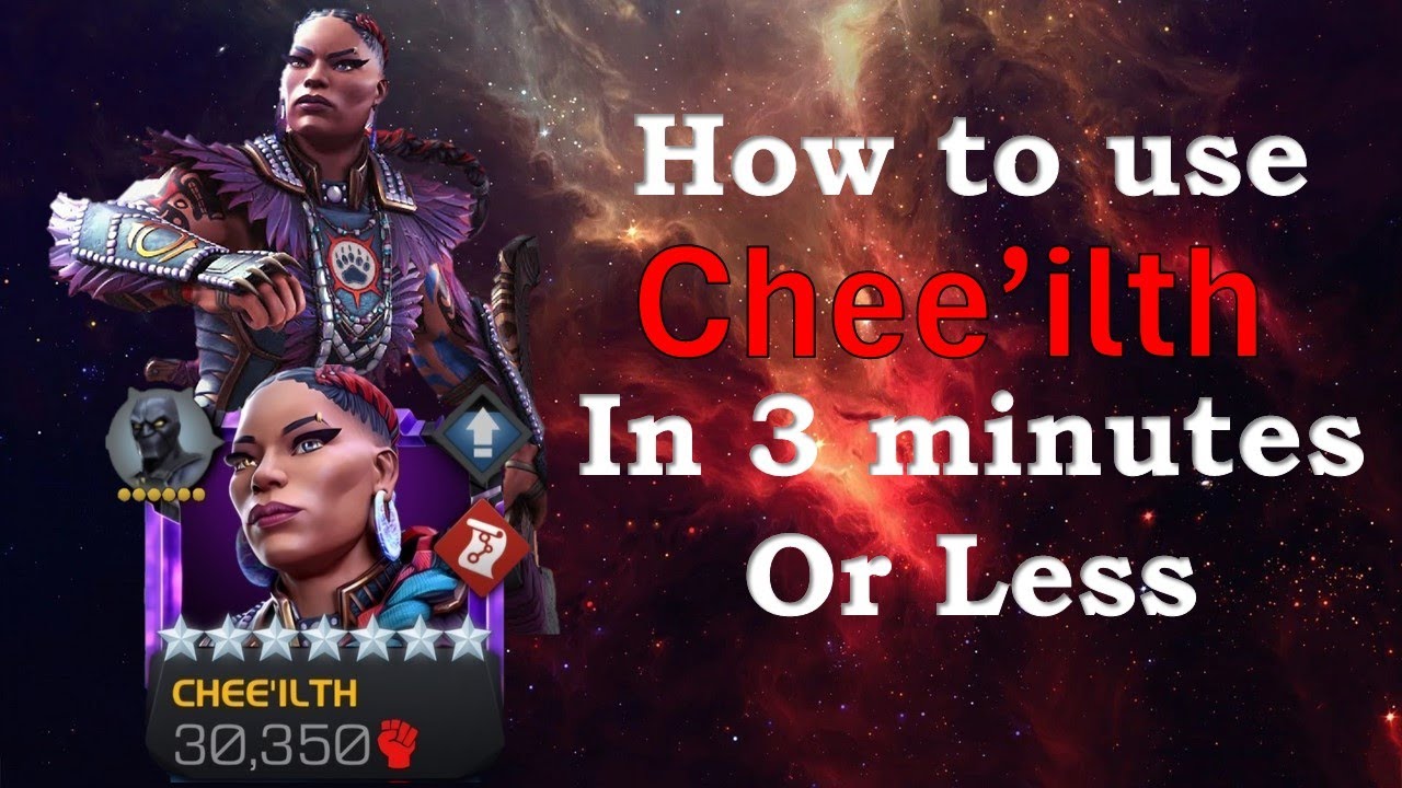 How to Use Chee'ilth in MCOC - THE BEST 7 STAR SKILL CHAMPION - YouTube