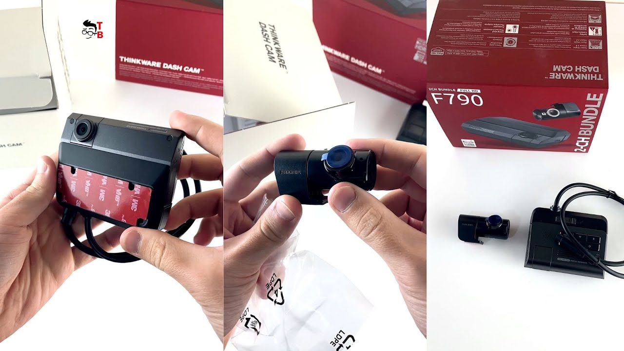 Thinkware F790 Dual Channel 1080P Dash Cam Unboxing - YouTube