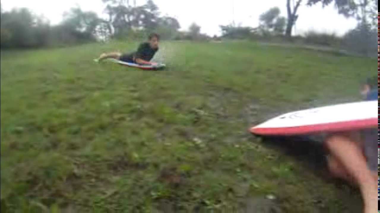 The 'Grass Roll Bodyboarding Barrel' feat. TSCS - YouTube