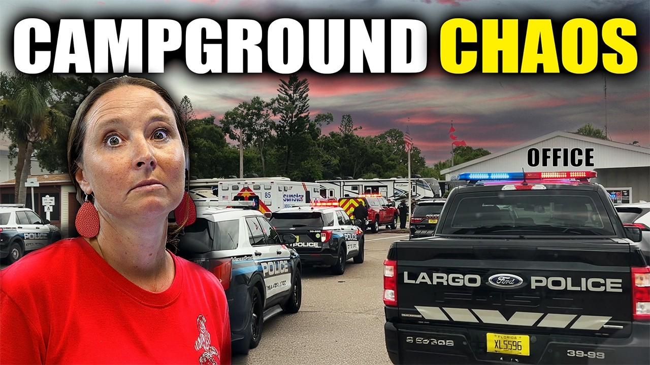 The Police Swarmed Our RV Campground… - YouTube