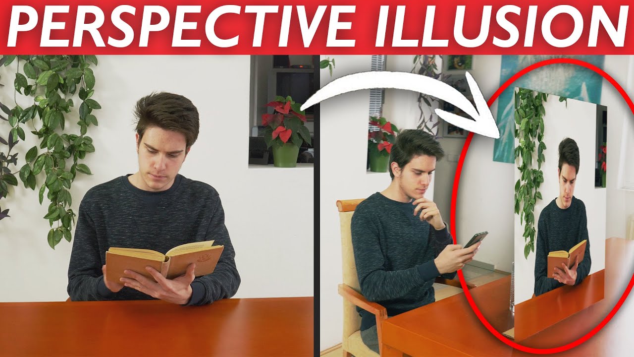 3D PICTURE PERSPECTIVE ILLUSION! - VFX Trick - YouTube