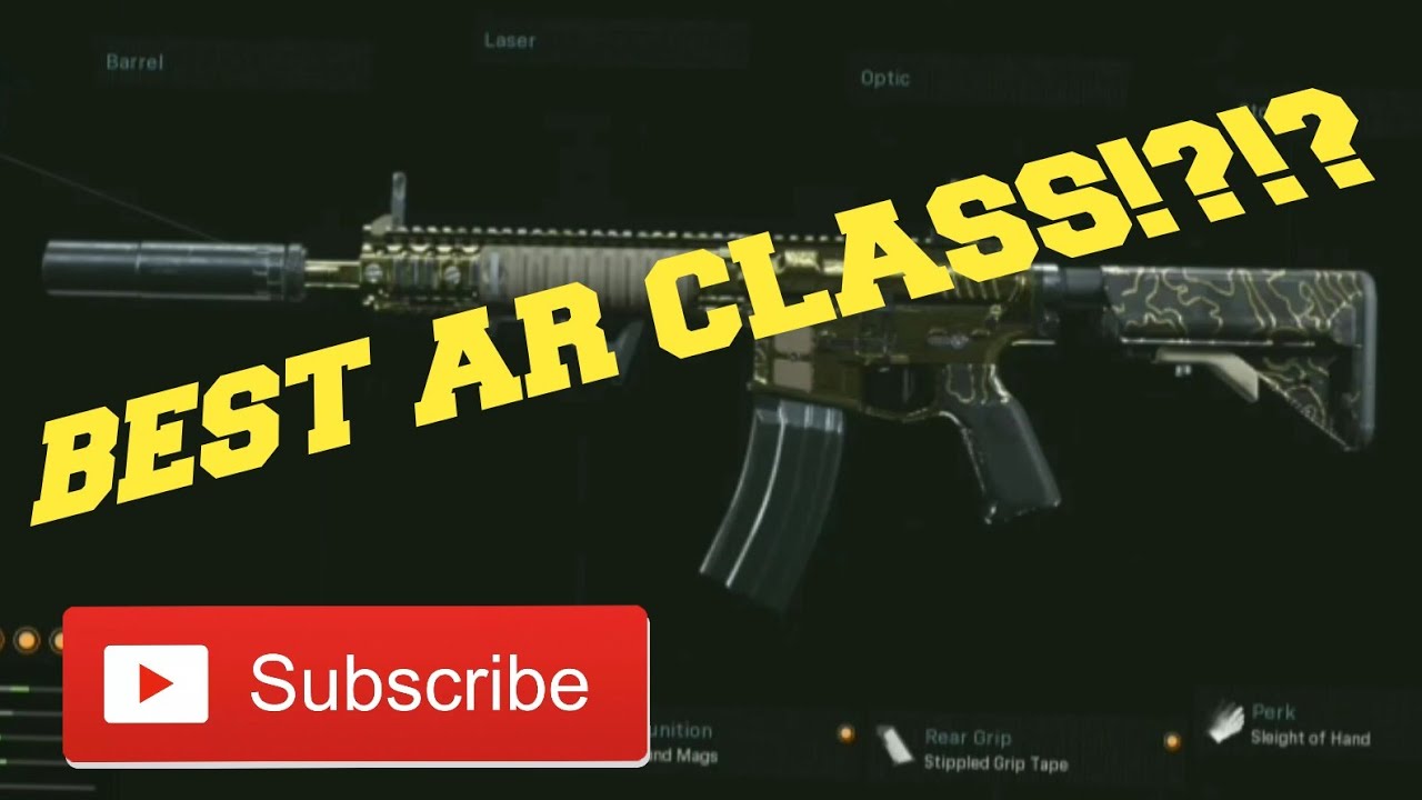 BEST AR CLASS SETUP!?!? | MODERN WARFARE GAMEPLAY! - YouTube