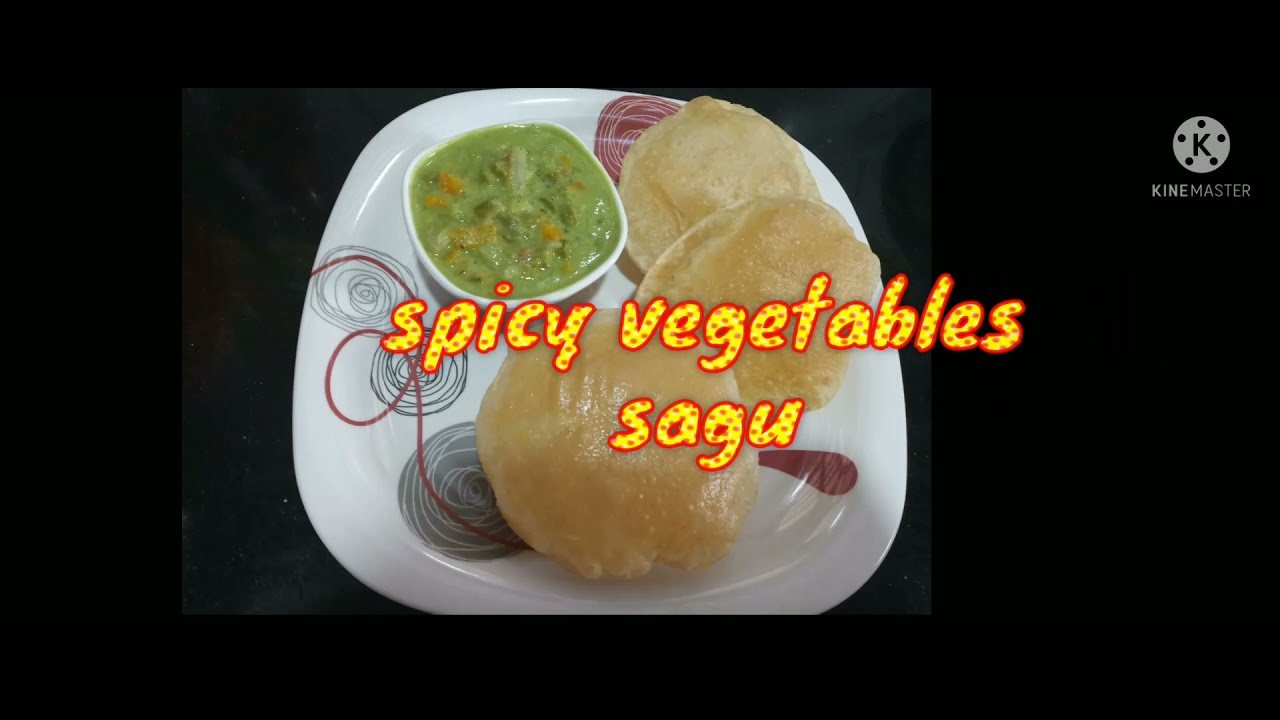 Spicy Vegetables sagu.... yummy and tasty goes good with poori ...