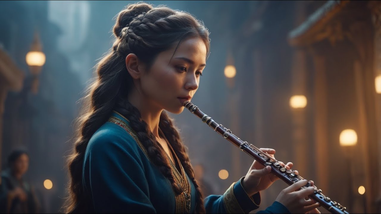Soothing Flute Melodies 🎶 Relaxing Music for Meditation & Calm by Girl ...