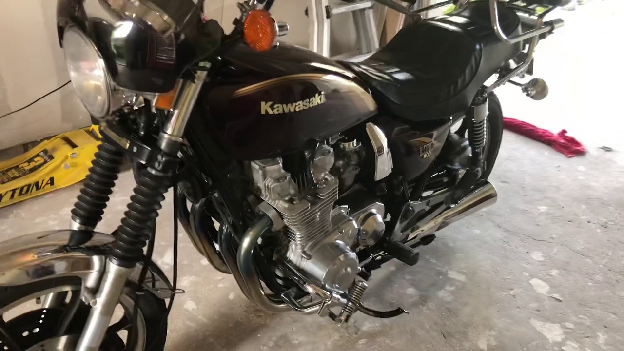 1983 Kawasaki KZ1100 - YouTube