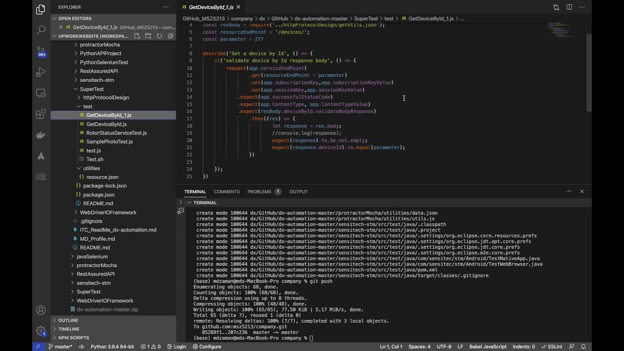 SuperTest, Mocha-Chai, Allure Report API Test Suite - YouTube