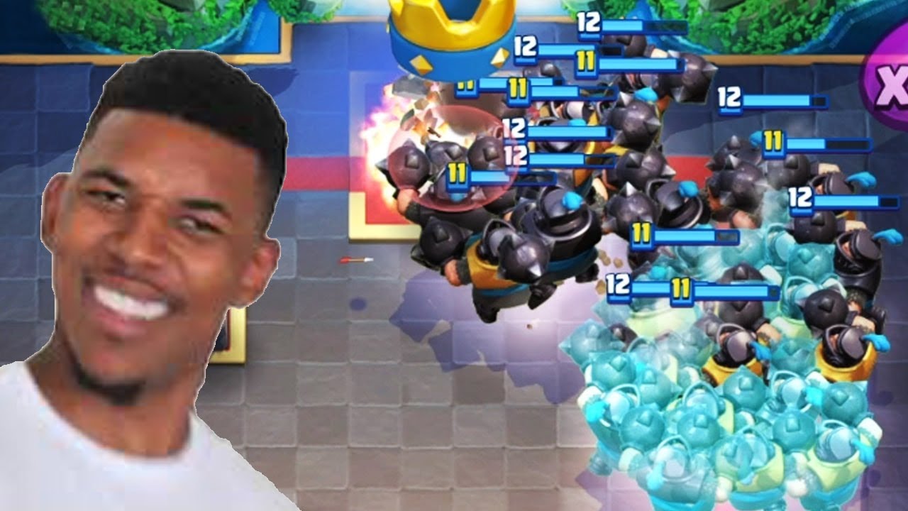 Mega Knight God mode 💪💥 - YouTube