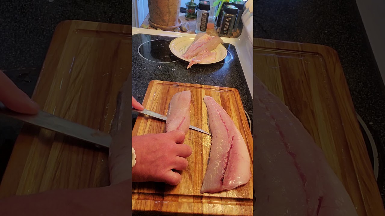 How to fillet Weakfish.. #fish #fillet #fishing #weakfish #jamaicabay ...