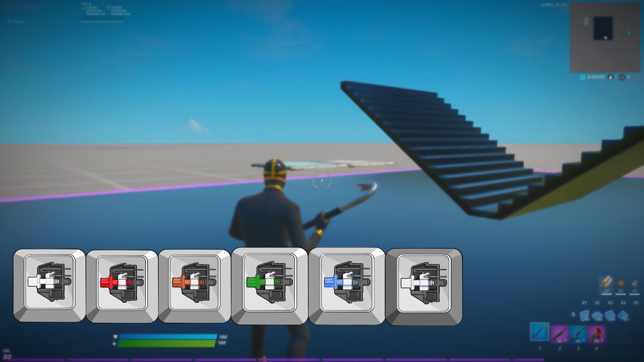 MechaKeys review - Fortnite FreeBuild - YouTube