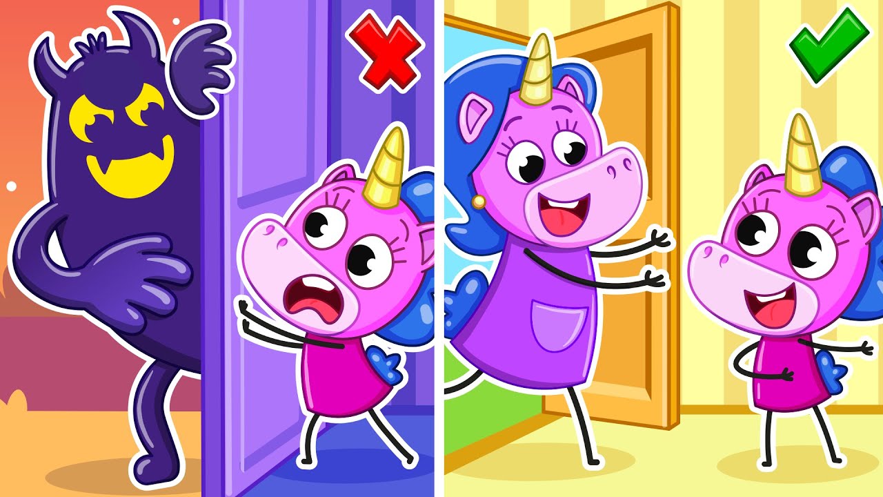 Knock Knock! Don’t Open the Door to Strangers! | Safety Rules & More ...