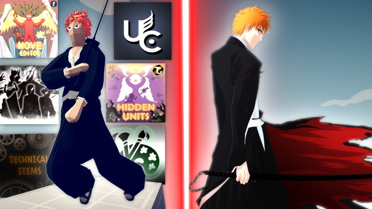 HOW TO MAKE ICHIGO KUROSAKI IN TABS *MODS* | Totally Accurate Battle ...