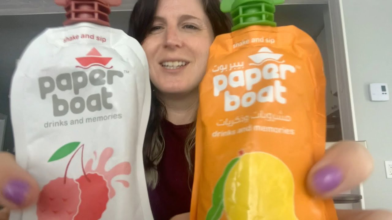 Taste Testing Paper Boat Juice - YouTube