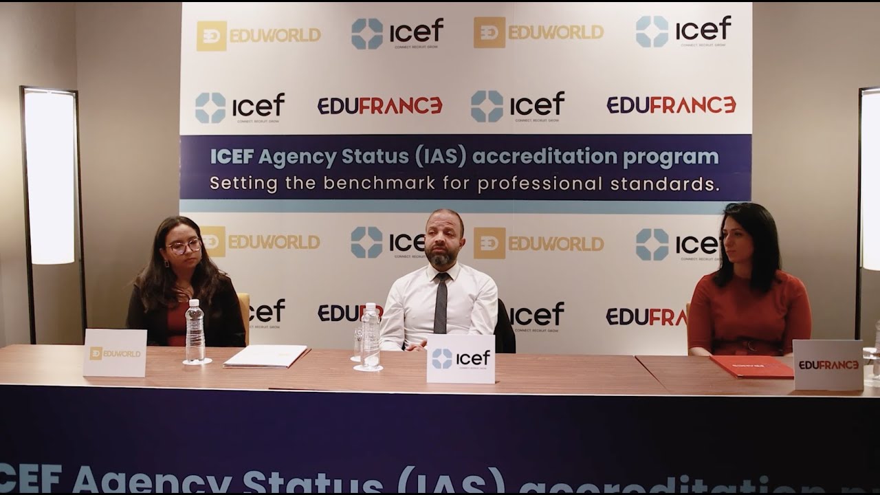 The new ACCREDITATION status for Eduworld by the ICEF Academy - YouTube