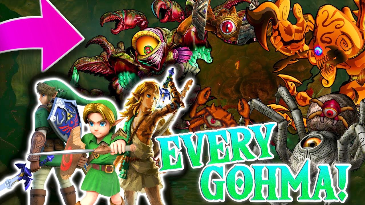 EVERY Gohma Boss Battle RANKED In The Legend of Zelda! (12 Total ...
