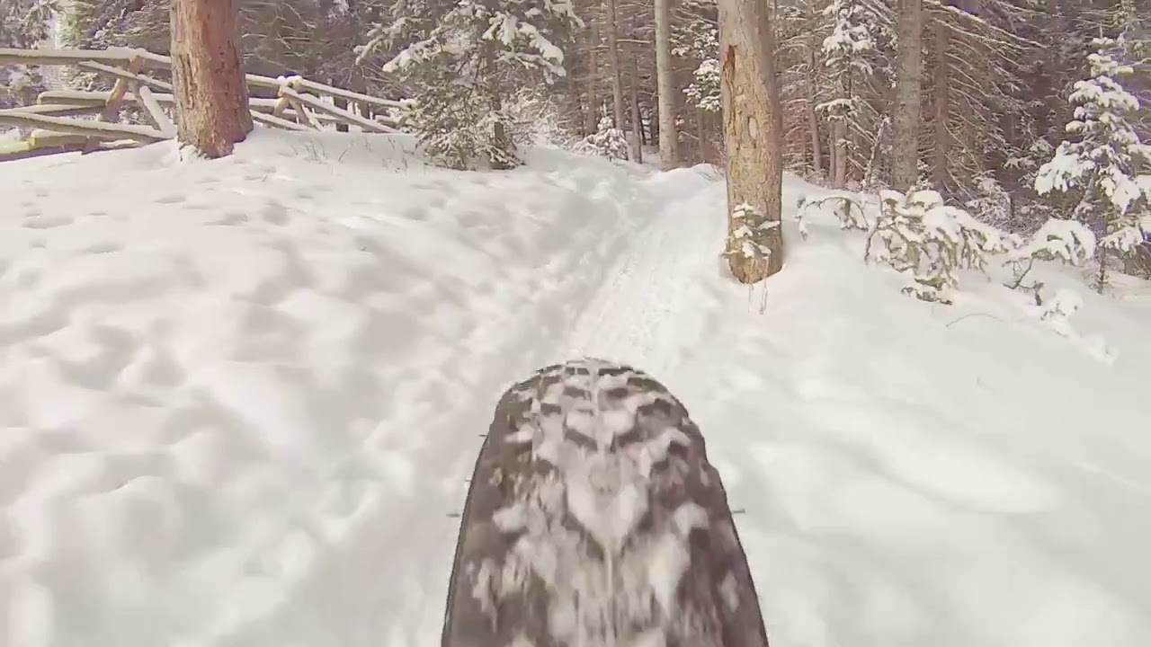 Is the Mongoose Dolomite RIDEABLE on real snow? - YouTube