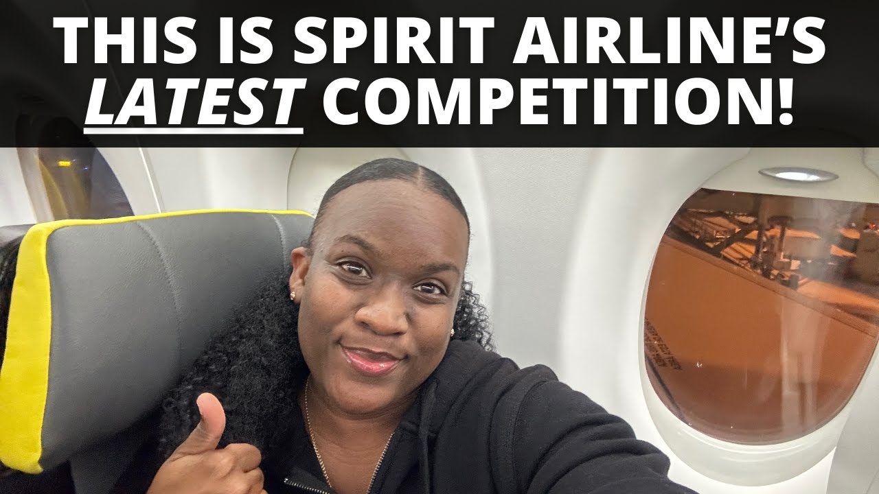 SPIRIT AIRLINE'S LATEST COMPETITION! BREEZE AIRWAYS FLIGHT REVIEW ON ...