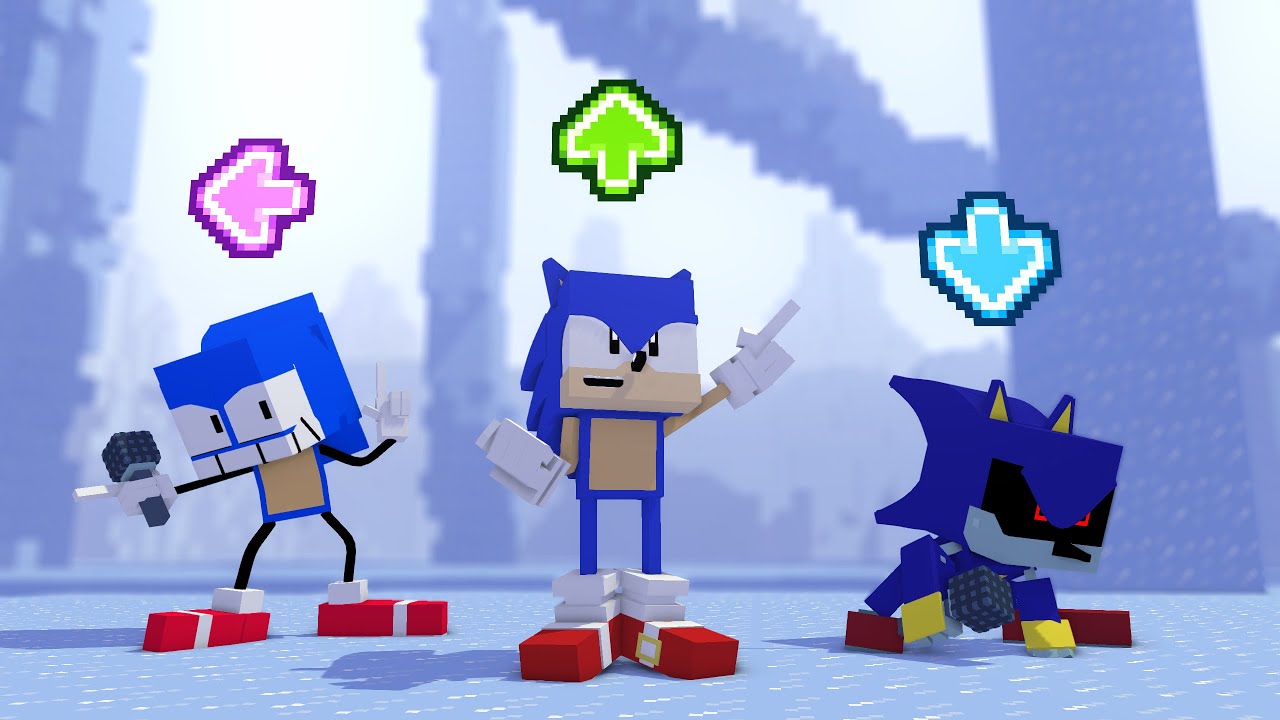 FNF Character Test | Gameplay VS Minecraft Animation | VS Sonic #7 ...