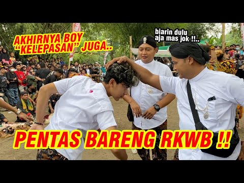 Detik-detik Boy gak bisa kontrol diri !! KESERUAN BARENG RKWB DI TAMAN SENJA, NGELO