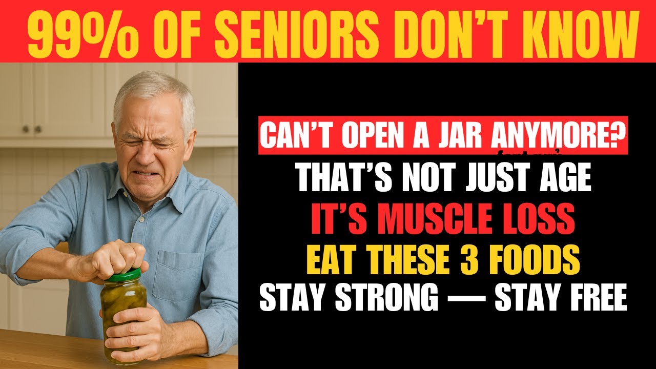 OVER 65? Eat These 3 FOODS Daily to Stay STRONG and OUT of a Nursing ...