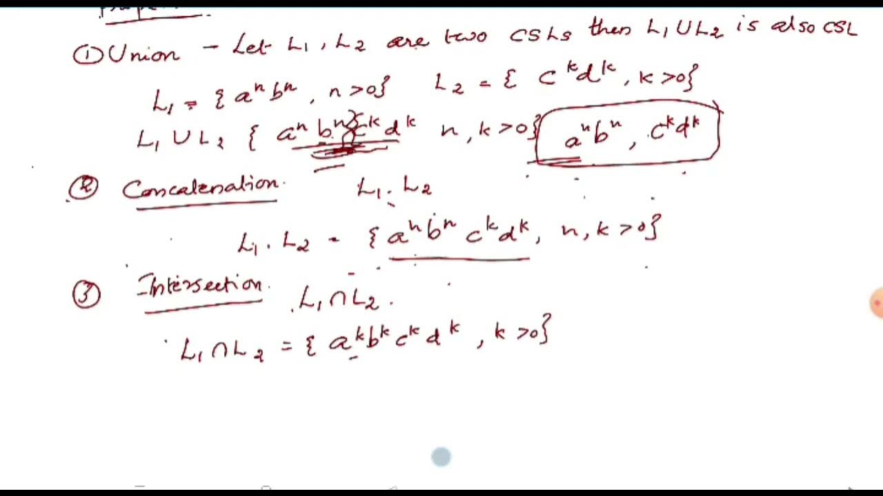 KTU CST301 FLAT|S5 CS|Module 5 Part 2|Context Sensitive Languages (CSL) and it's properties ...