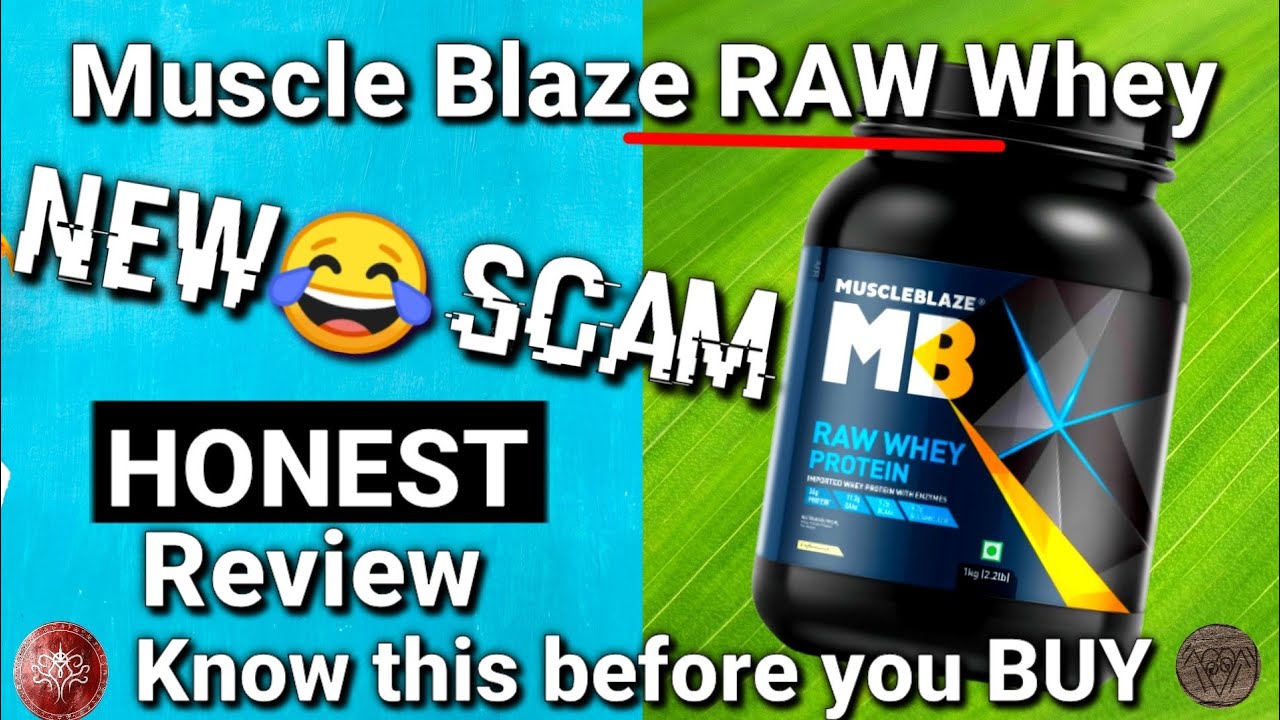 Muscle Blaze RAW whey HONEST review ( with LAB REPORT ) - YouTube