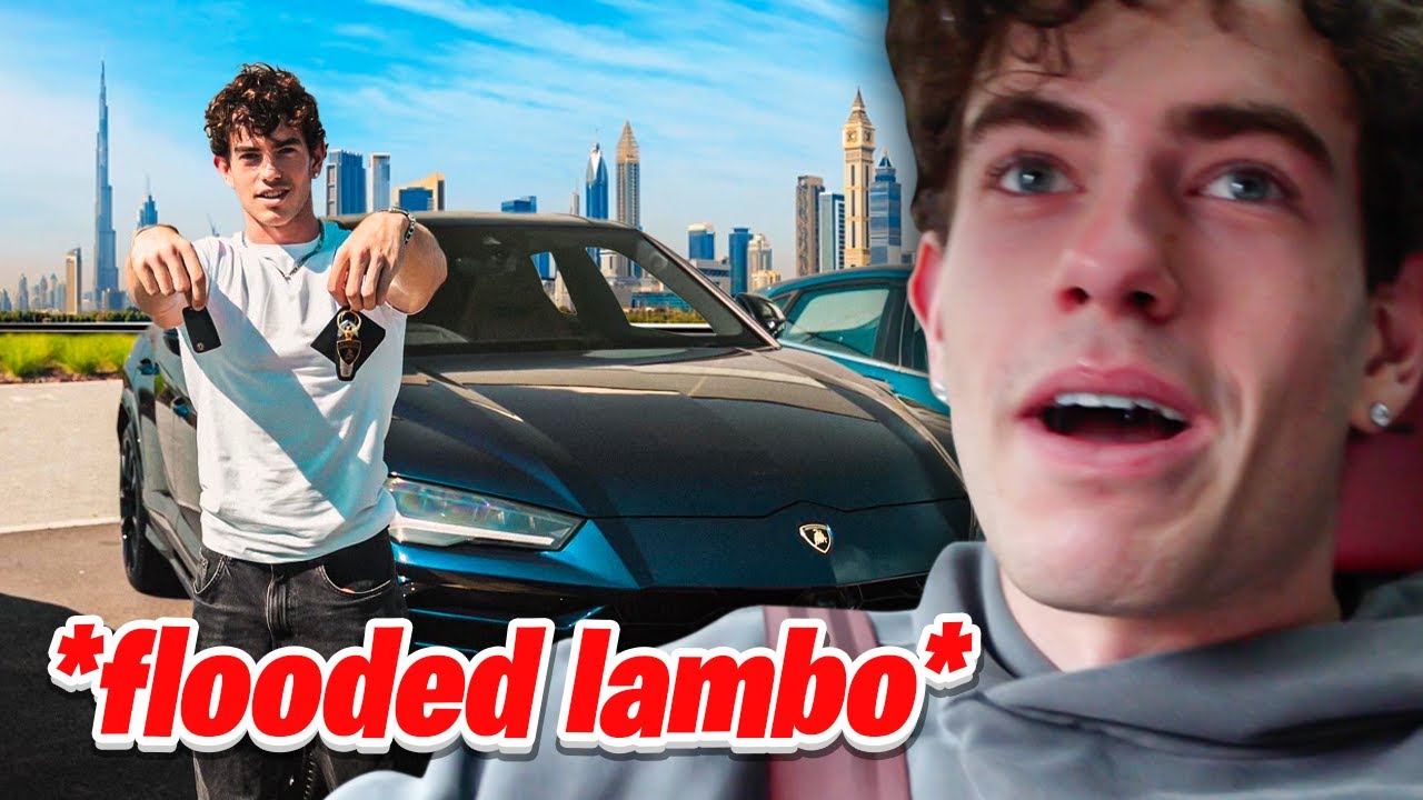 REALISTIC day in the life of a (not) MILLIONAIRE *Lambo gets flooded ...