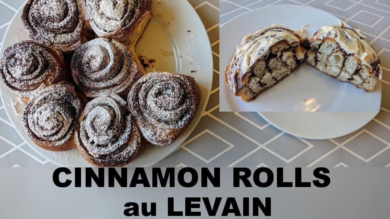 Cinnamon Rolls au levain, c'est génial! - YouTube