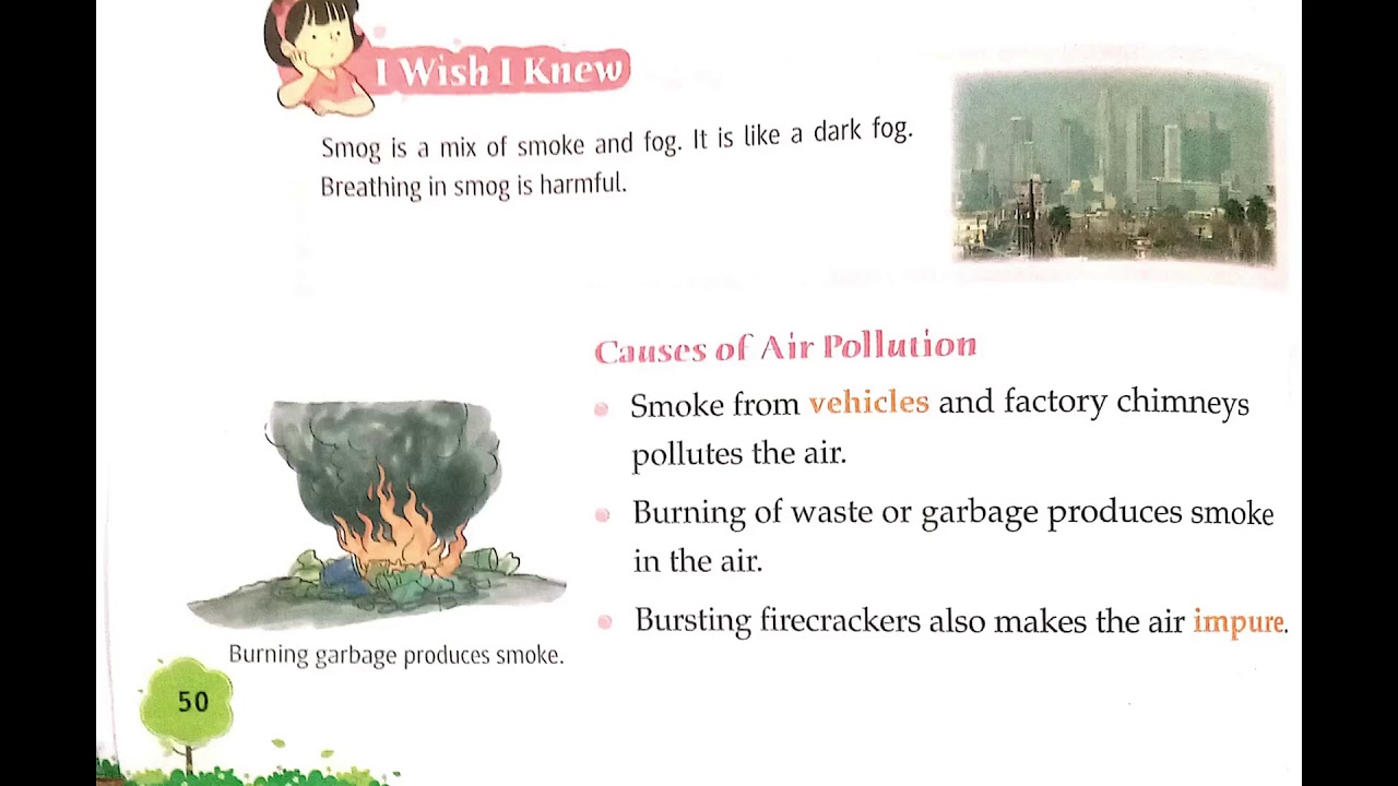 CBSE|CLASS 2|CHAPTER 7| POLLUTION - YouTube