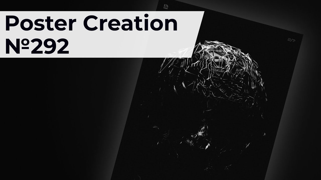 Creating 292 poster in Blender and Photoshop - YouTube