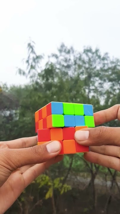 Rubik's cube pattern/4×4 rubik's cube Checkerboard pattern #shorts ...