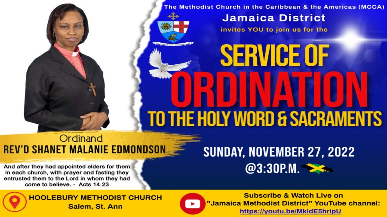 JMD: Service of Ordination as Presbyter for The Rev'd Shanet Melanie ...