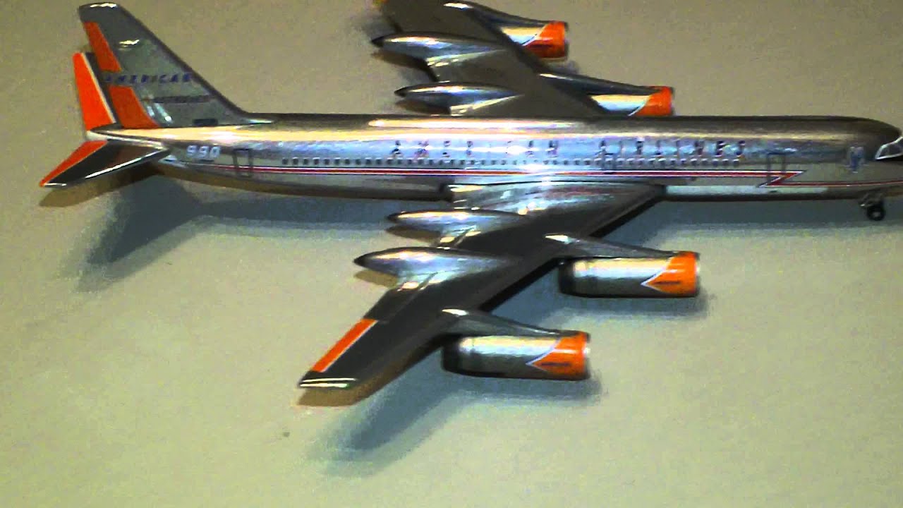 Review: Inflight 500 American Airlines Convair CV-990 Astrojet Colors ...