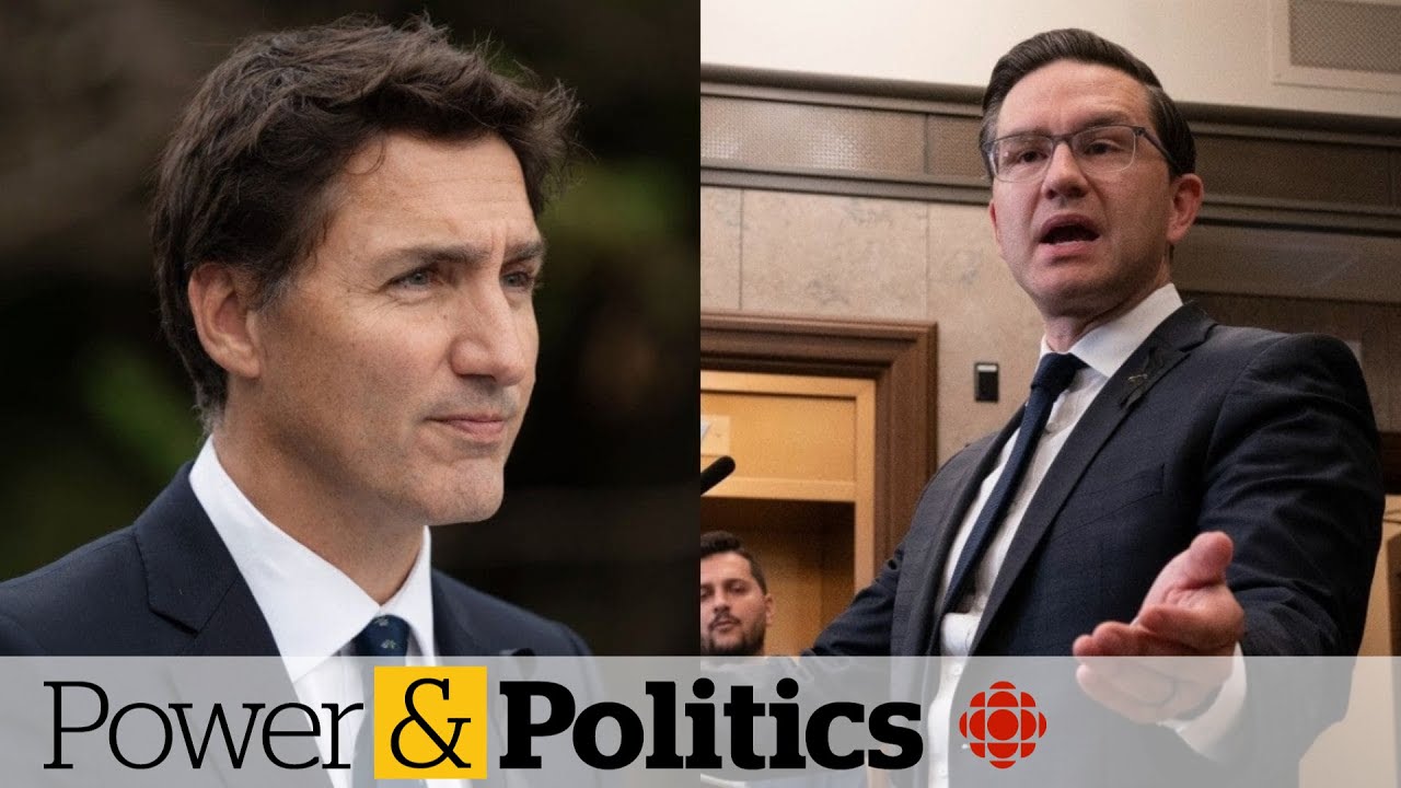 Trudeau, Poilievre draw battle lines in fight over affordability - YouTube