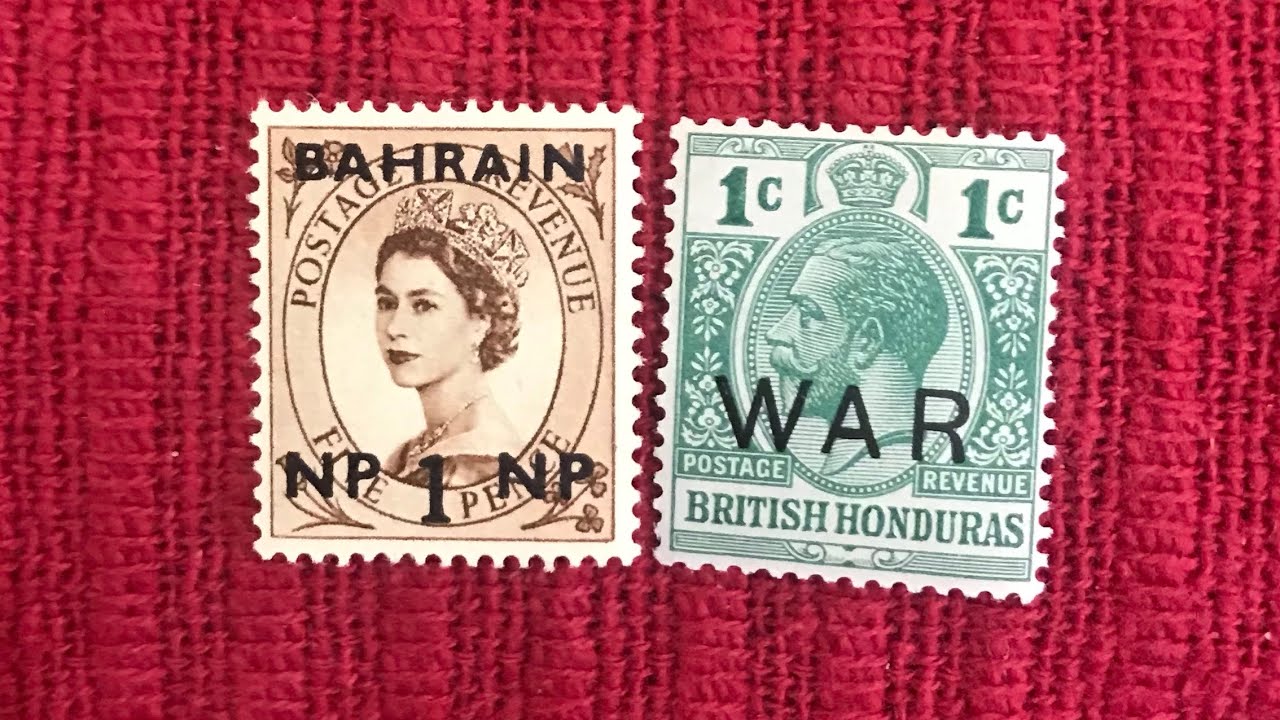 Stamp Collecting Fun : Empirical Examples and GB Stamps - YouTube