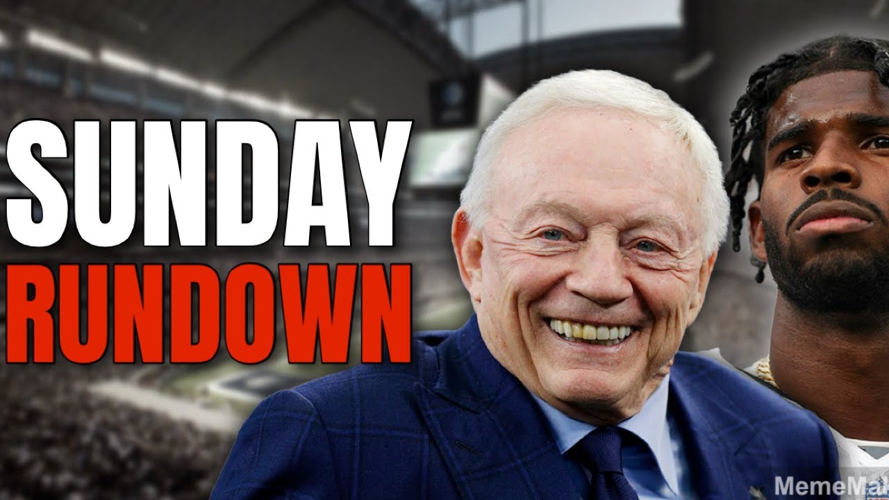 HOW BOUT DEM COWBOYS! | Sunday Wrap-up: Jerry Jones, Shedeur and more ...