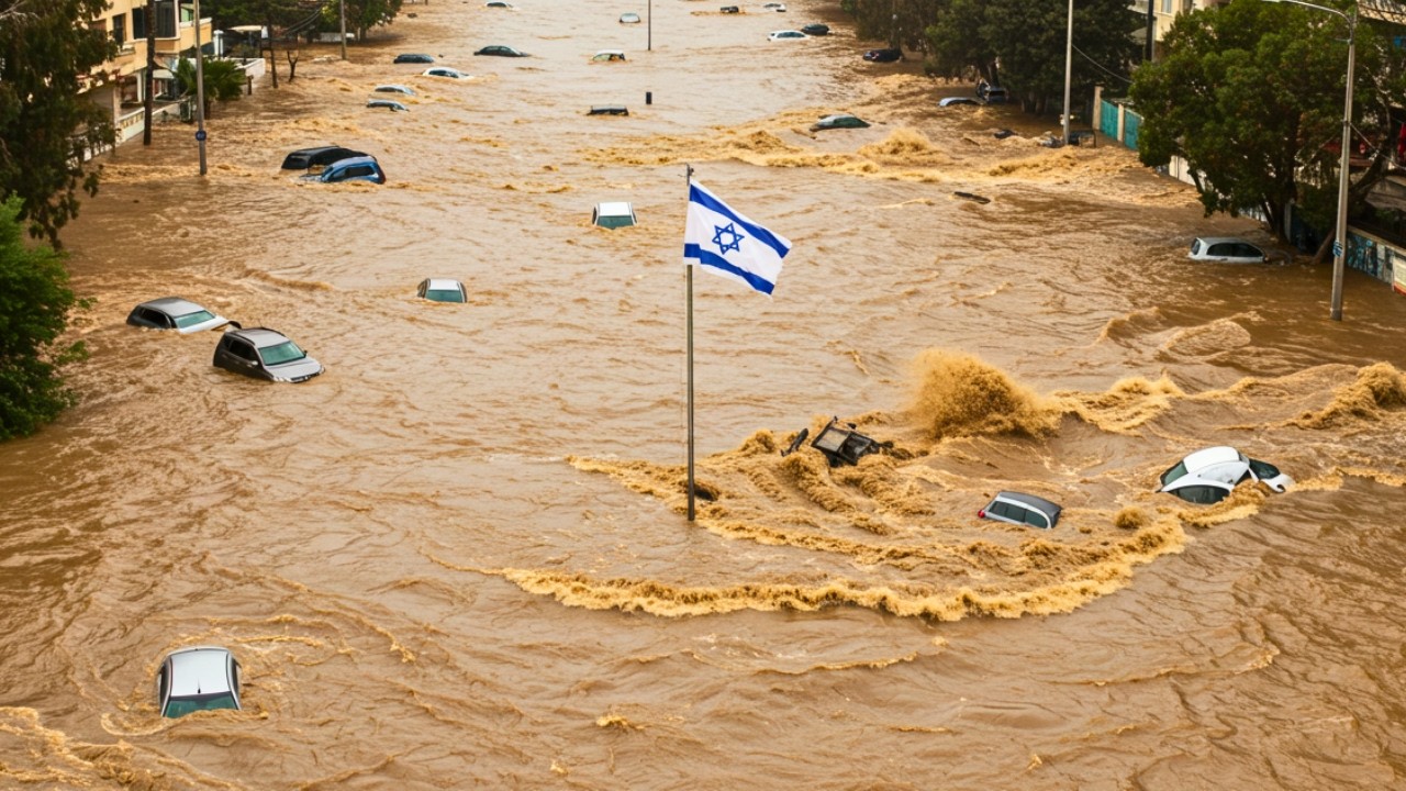 Karma Israel‼️ Suriah Hancurkan Bendungan Raksasa di Israel, Banjir ...