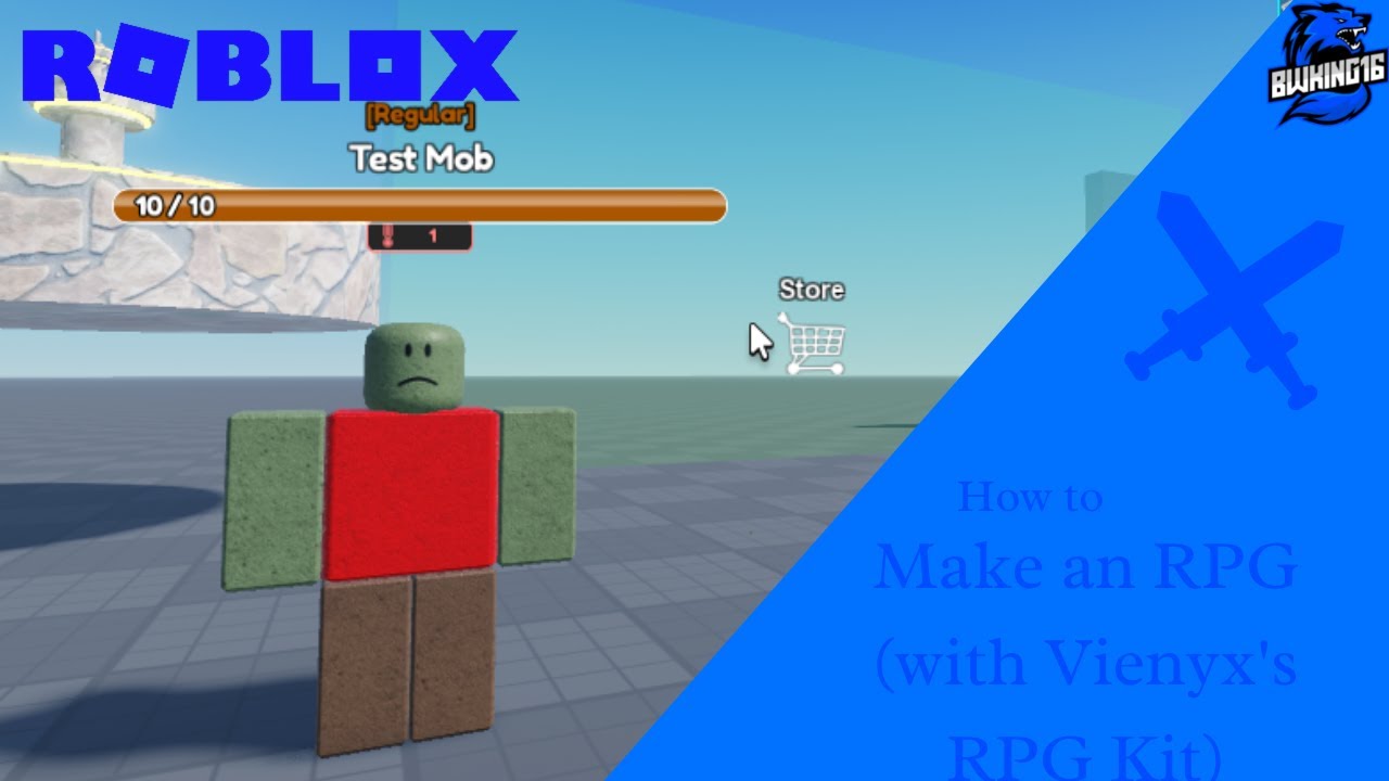 A first look on the Vienyx RPG Kit (Vienyx's RPG Kit) (Roblox Studio ...