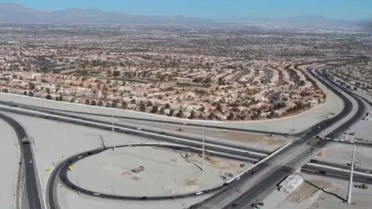 Construction starts for 215, Summerlin Parkway interchange - YouTube