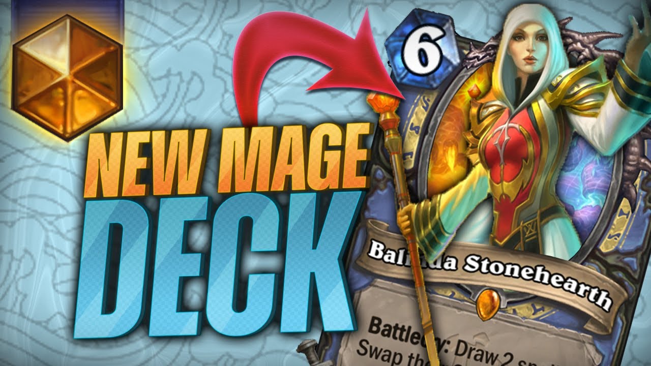 NEW Mage Deck or OLD Mage Deck? - Big Spell Mage - Hearthstone - YouTube