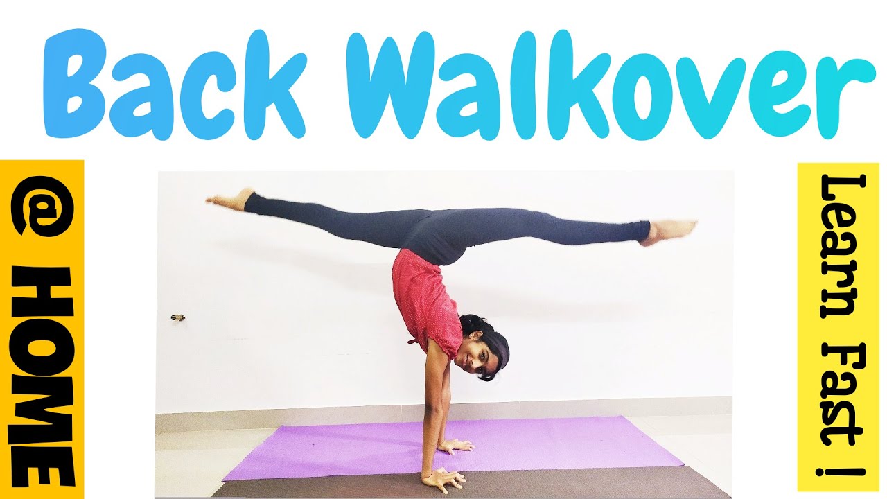 Back Walkover: How to do BACK WALKOVER at home by yourself! | KIDS ...